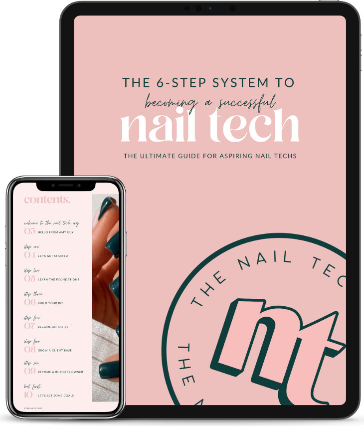 Your 6-Step System I Free Guide I The Nail Tech Org